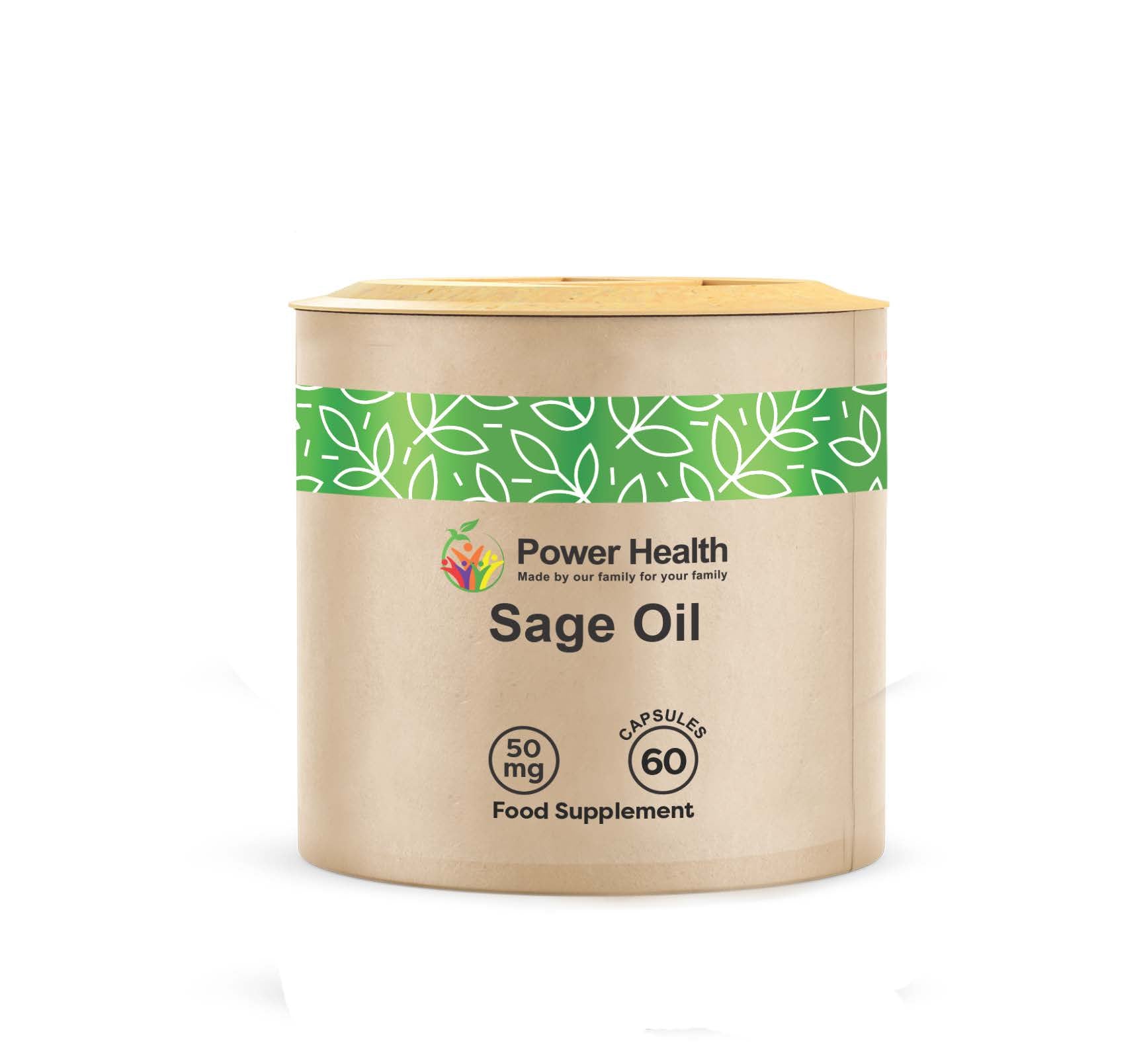 Sage Oil 50mg – Power Health