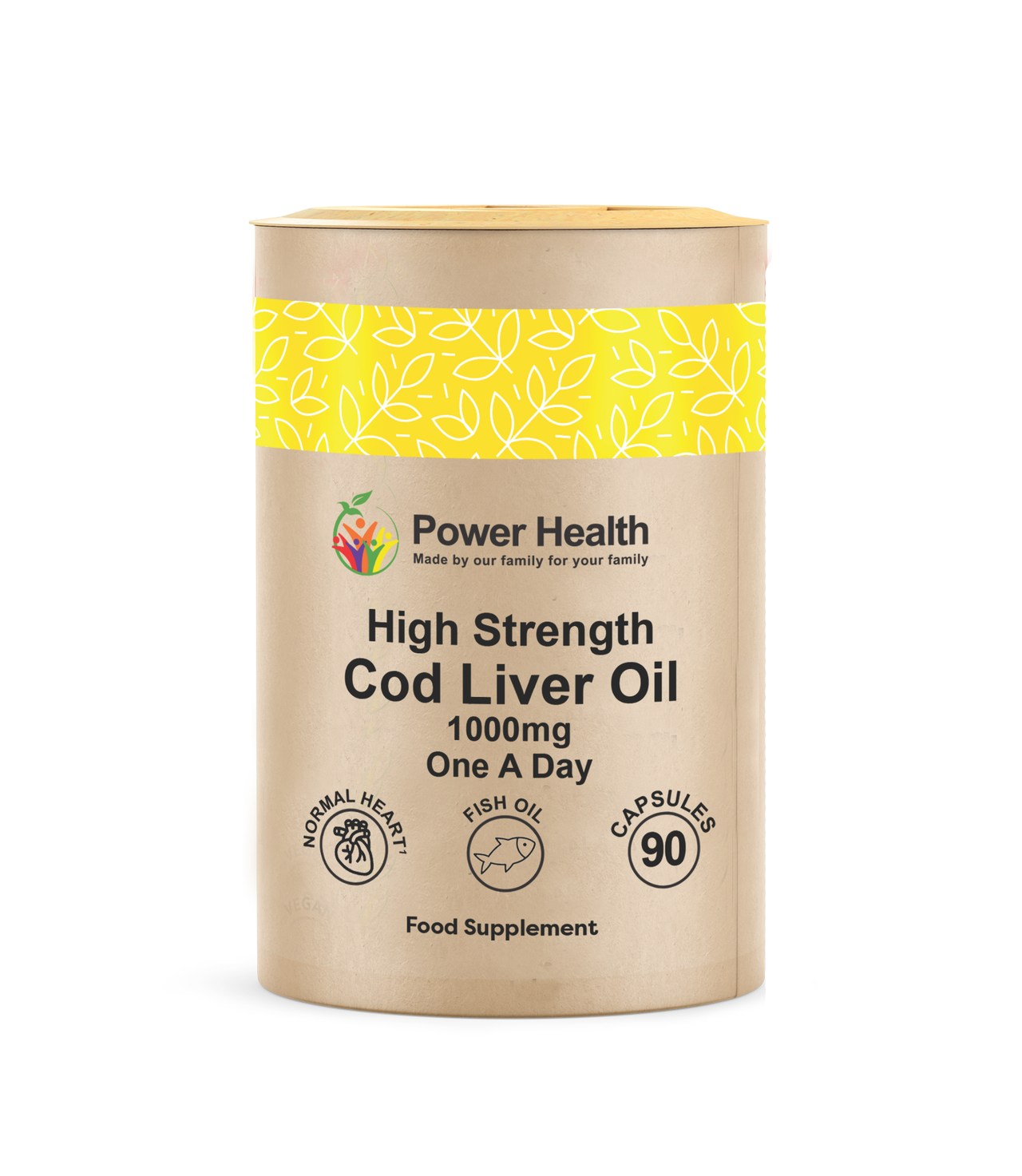 High Strength Cod Liver Oil - 1000mg – Power Health