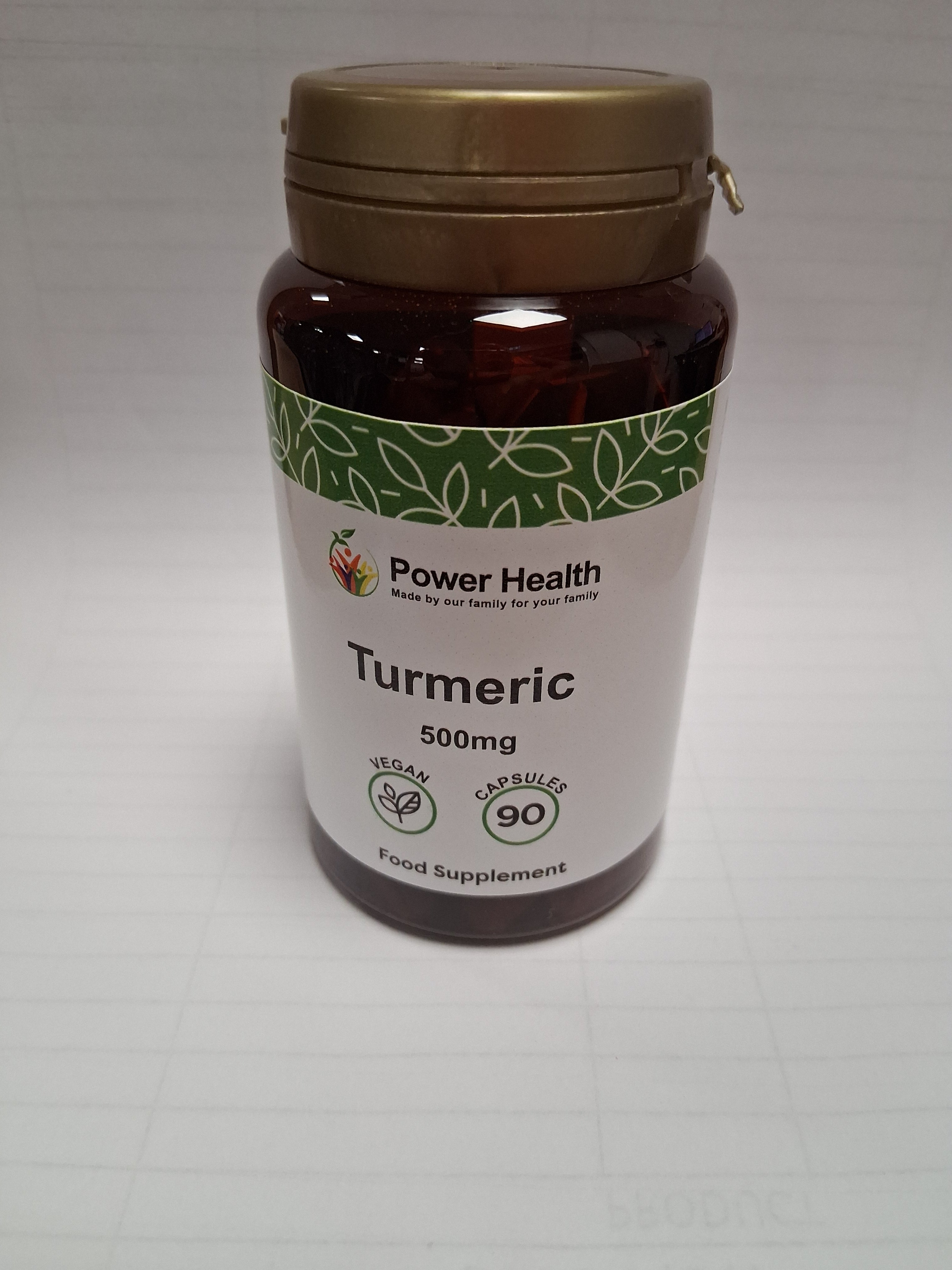 Turmeric - 500mg – Power Health