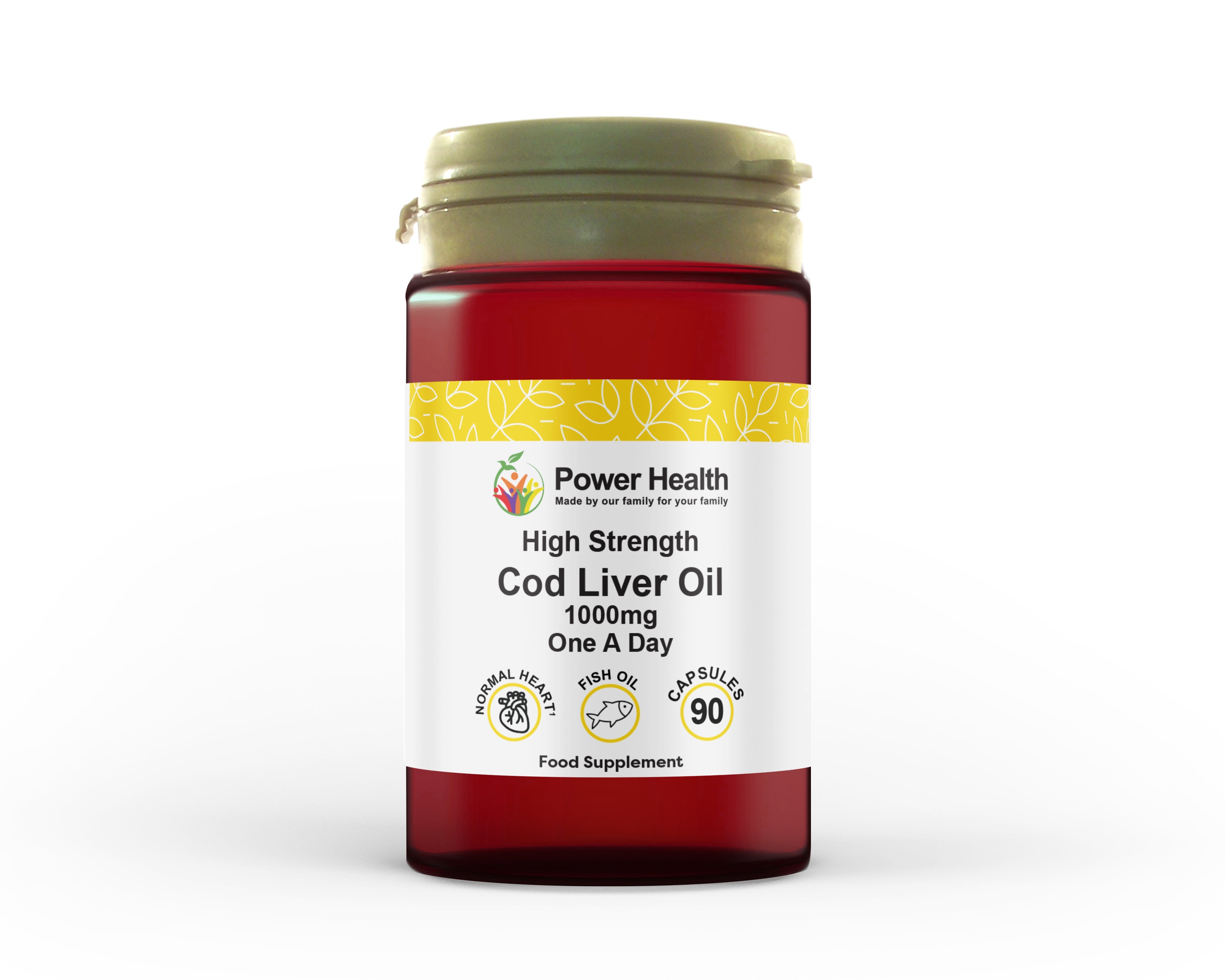 High Strength Cod Liver Oil - 1000mg – Power Health