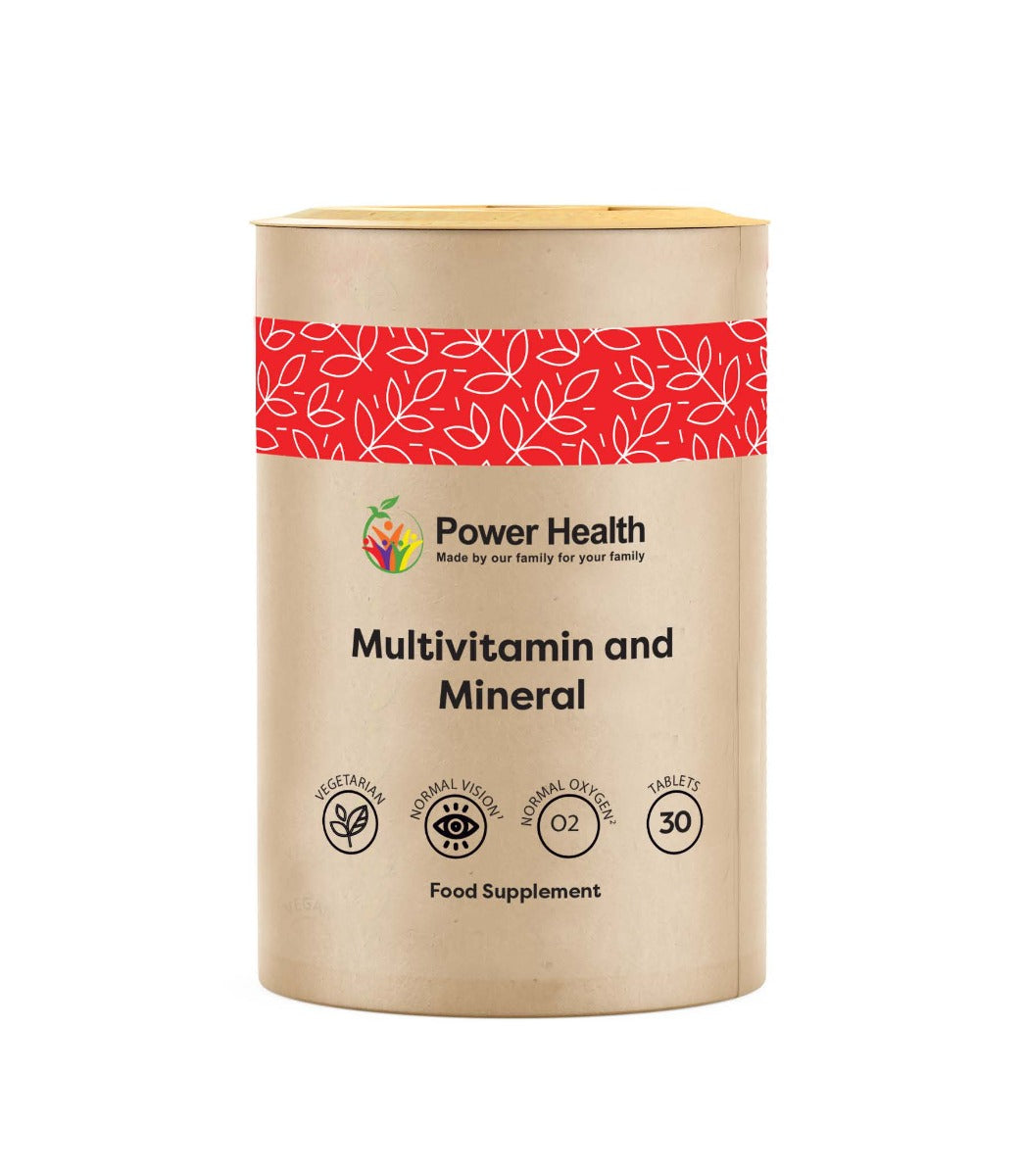 Multivitamin & Mineral Tablets – Power Health