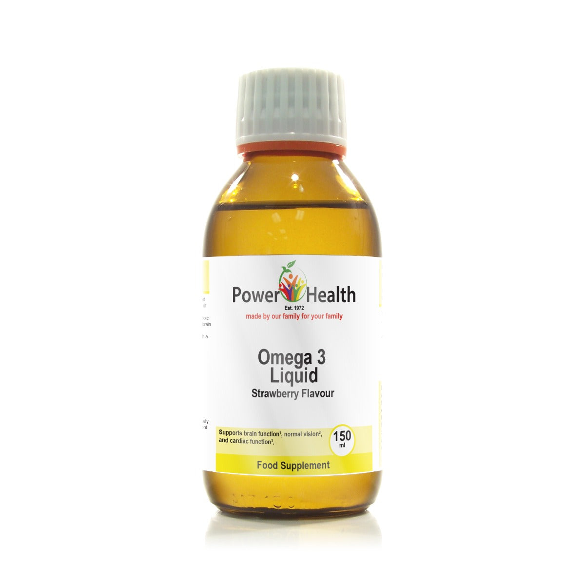OMEGA 3 LIQUID - NATURAL STRAWBERRY FLAVOUR - 150ml – Power Health